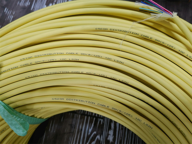 [옥내용 광케이블 SM-12C Tight Buffered 100M]